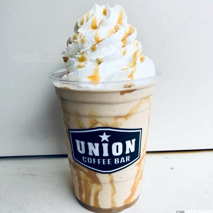 Union Coffee Bar Home Page Featuring Craft Drinks and Creative RedBull ...